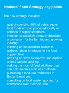 Statement on the Government's National Food Strategy - Earth Trust