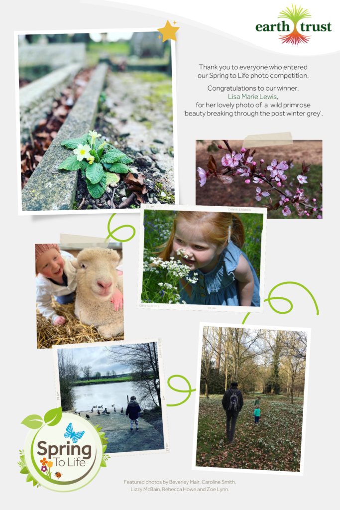 Spring photo challenge - Earth Trust